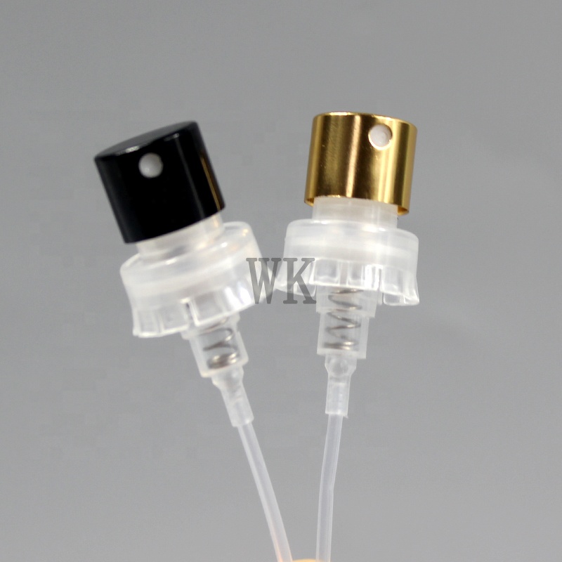 Cosmetic aluminum perfume spray crimp sprayer fine mist sprayer pump ...