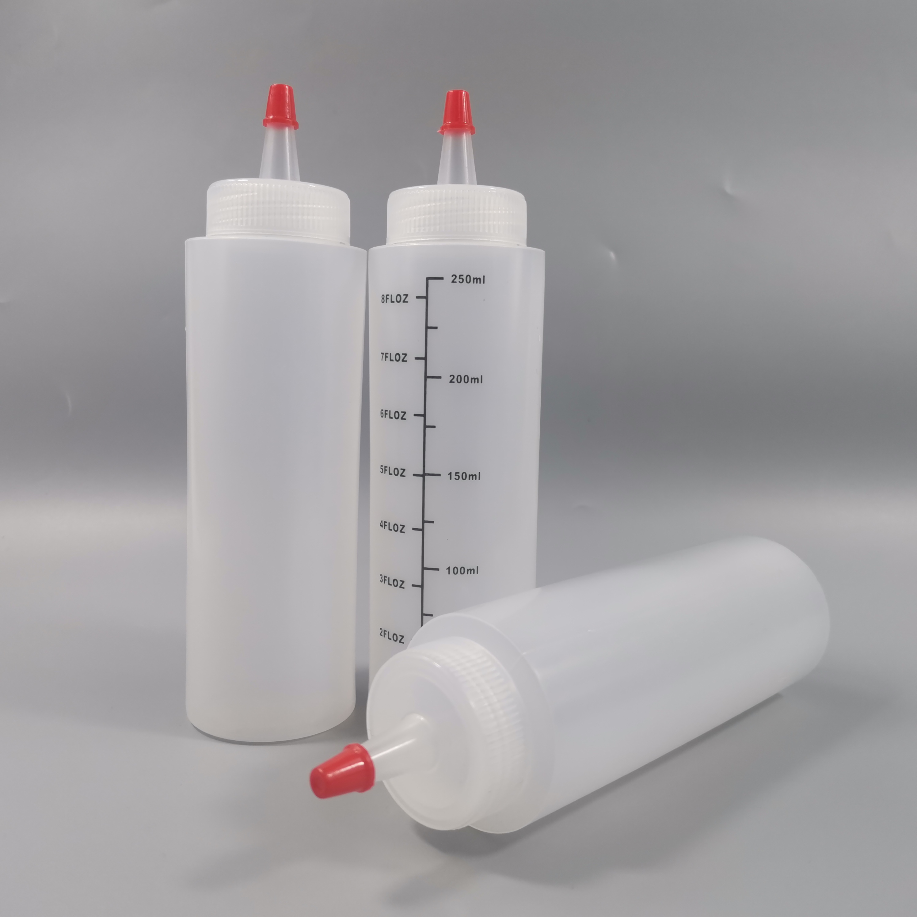 8oz Kitchen Cooking Accessories Condiment Dispenser Plastic Squeeze ...